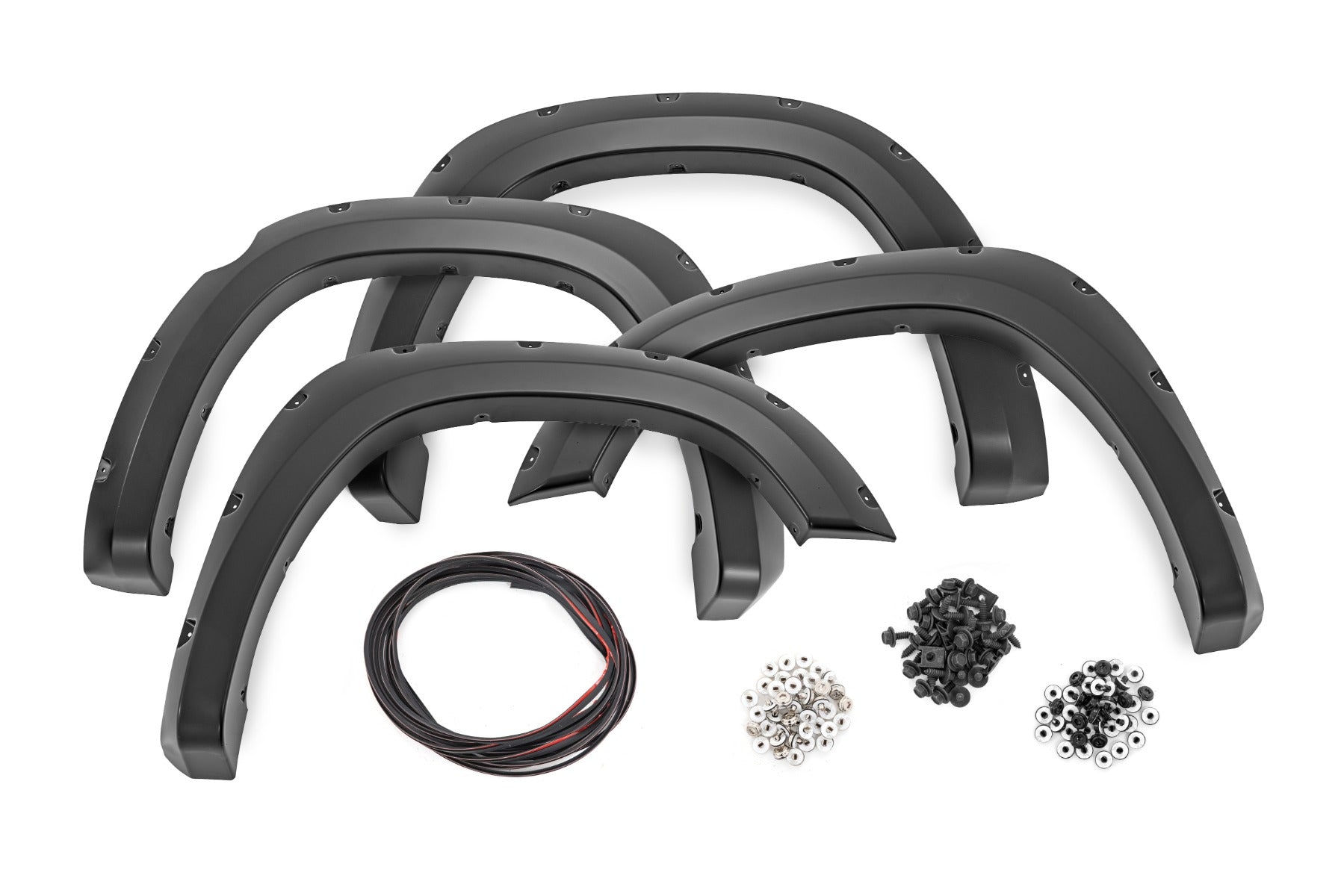 Rough Country | Pocket Fender Flares | PXJ Diamond Black | Ram 1500 2WD ...