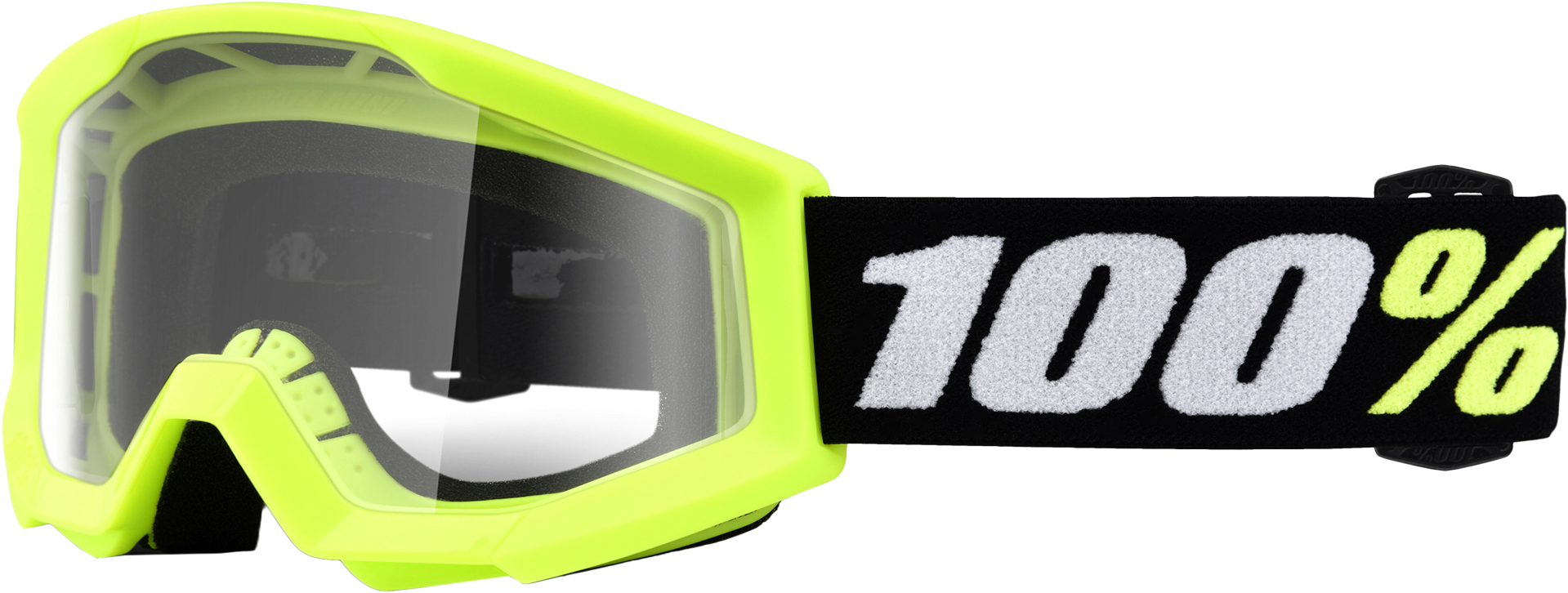 Strata Mini Goggle Yellow Clear Lens – PlanetSXS.com