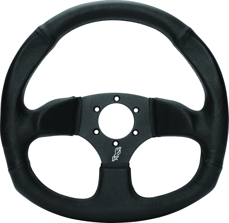 DragonFire Racing Steering Wheels - D-Shaped- Vinyl- Iron Series- 0in ...