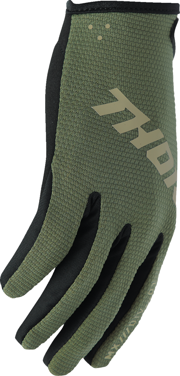 THOR Youth Ridemode Static Gloves - Camo - Large 3332-1937 – PlanetSXS.com