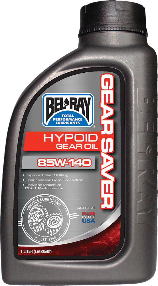 BEL-RAY Gear Saver Hypoid Gear Oil 85W-140 1L - Part #99234-B1LW ...
