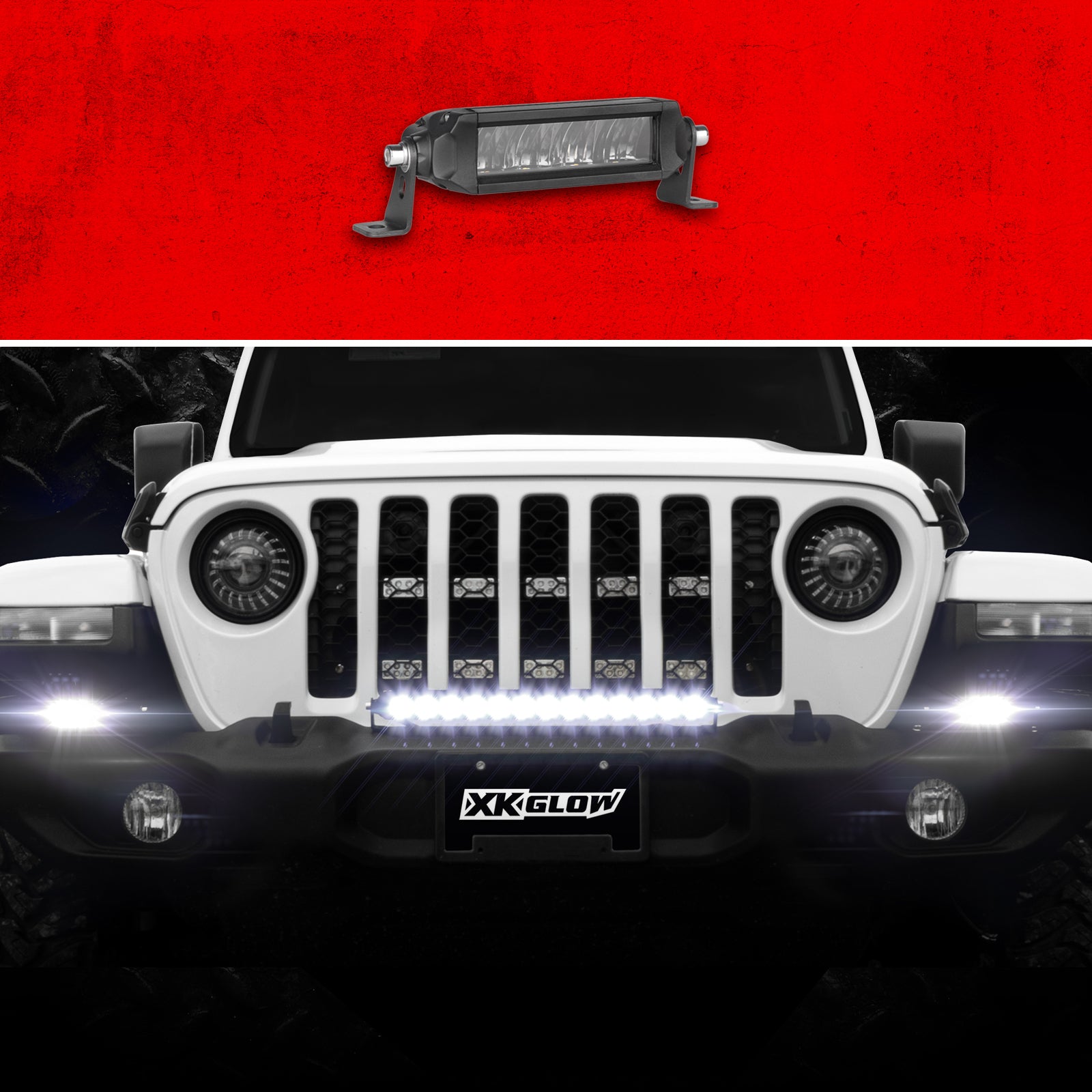 6" Razor Light Bar Aux High Beam Without Harness – PlanetSXS.com