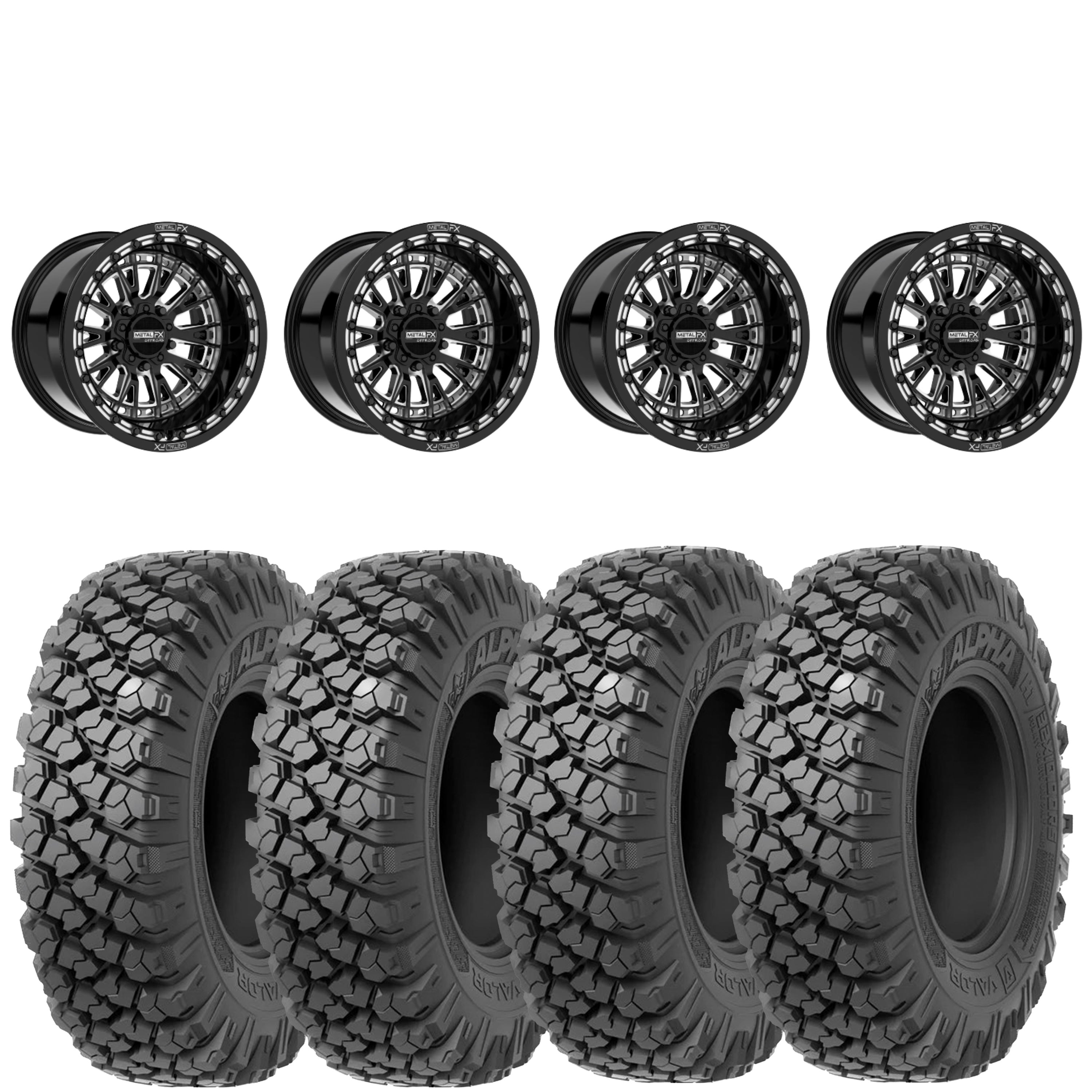 Metal FX Slayer beadlock on Valor Offroad Alpha | 4/156 – PlanetSXS.com