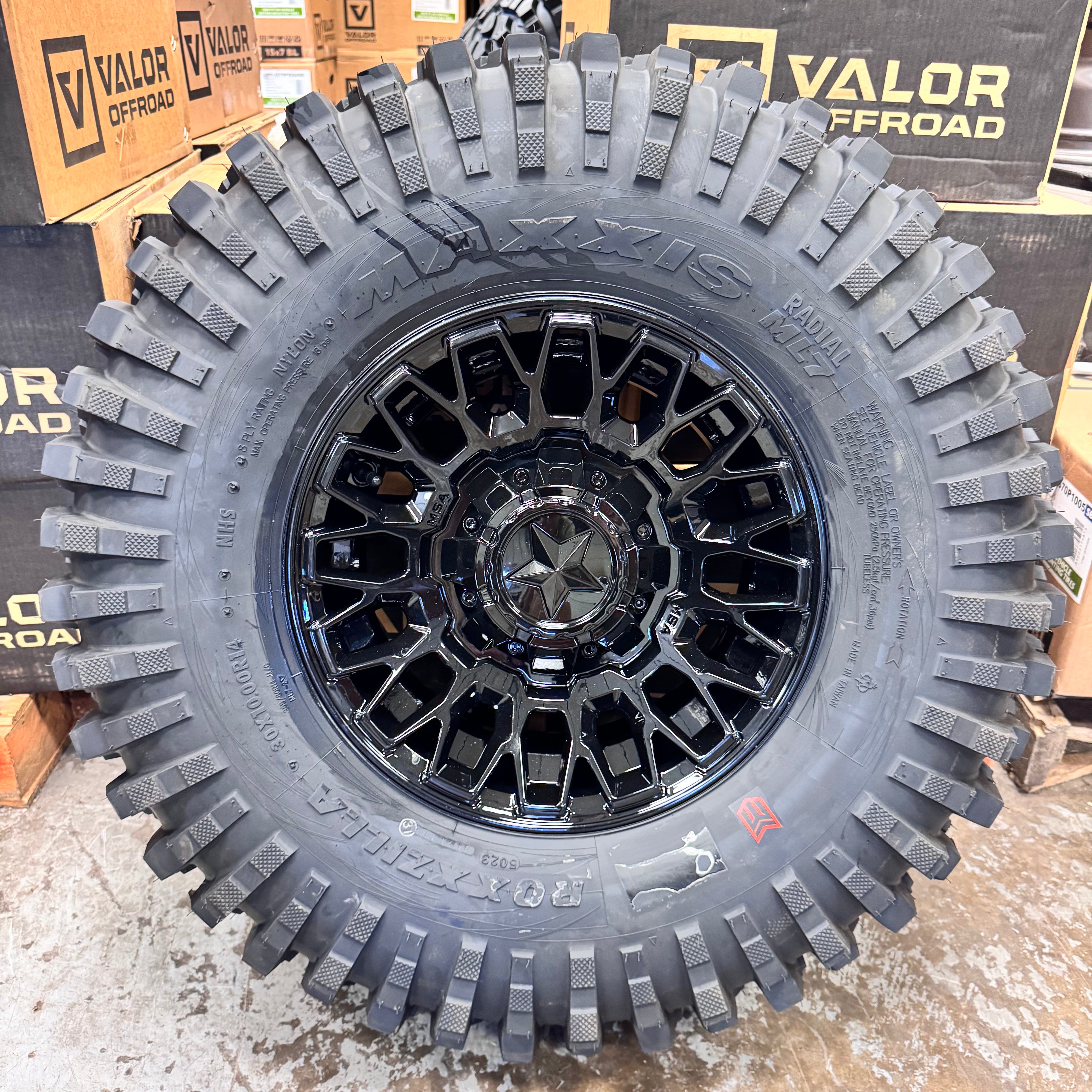 MSA M50 Clubber Wheels on 30x10-14 Maxxis Sticky Roxxzilla Tires – Mou ...