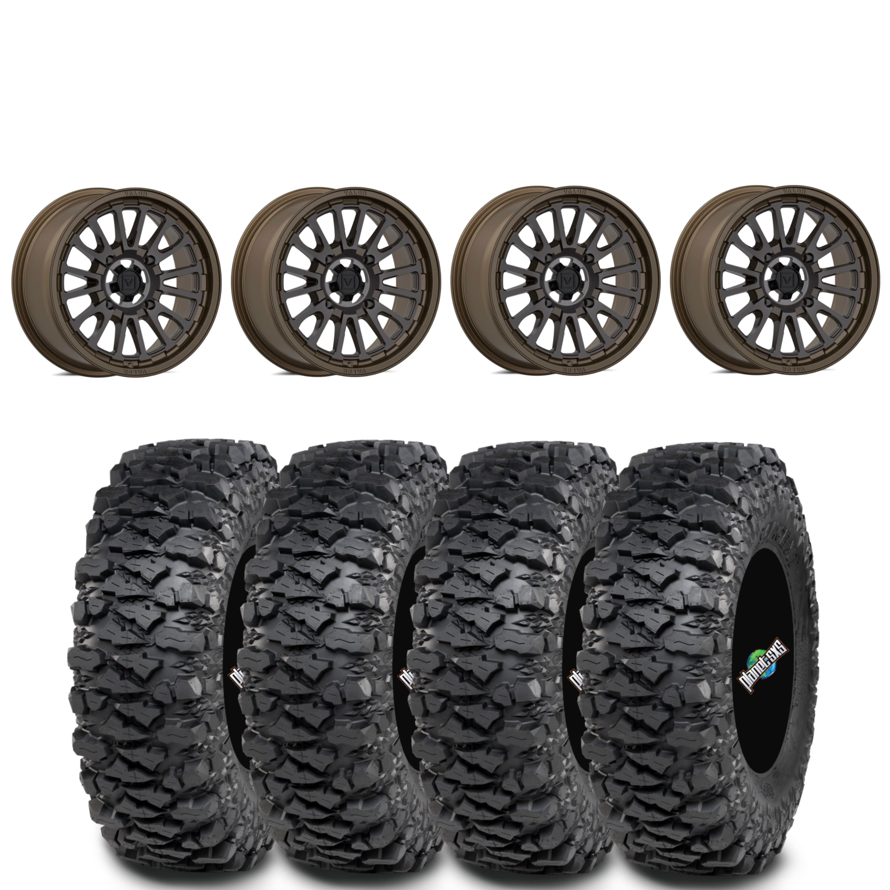 Valor Offroad V14 Root Beer on ITP Savage XT | 5/4.5 – PlanetSXS.com