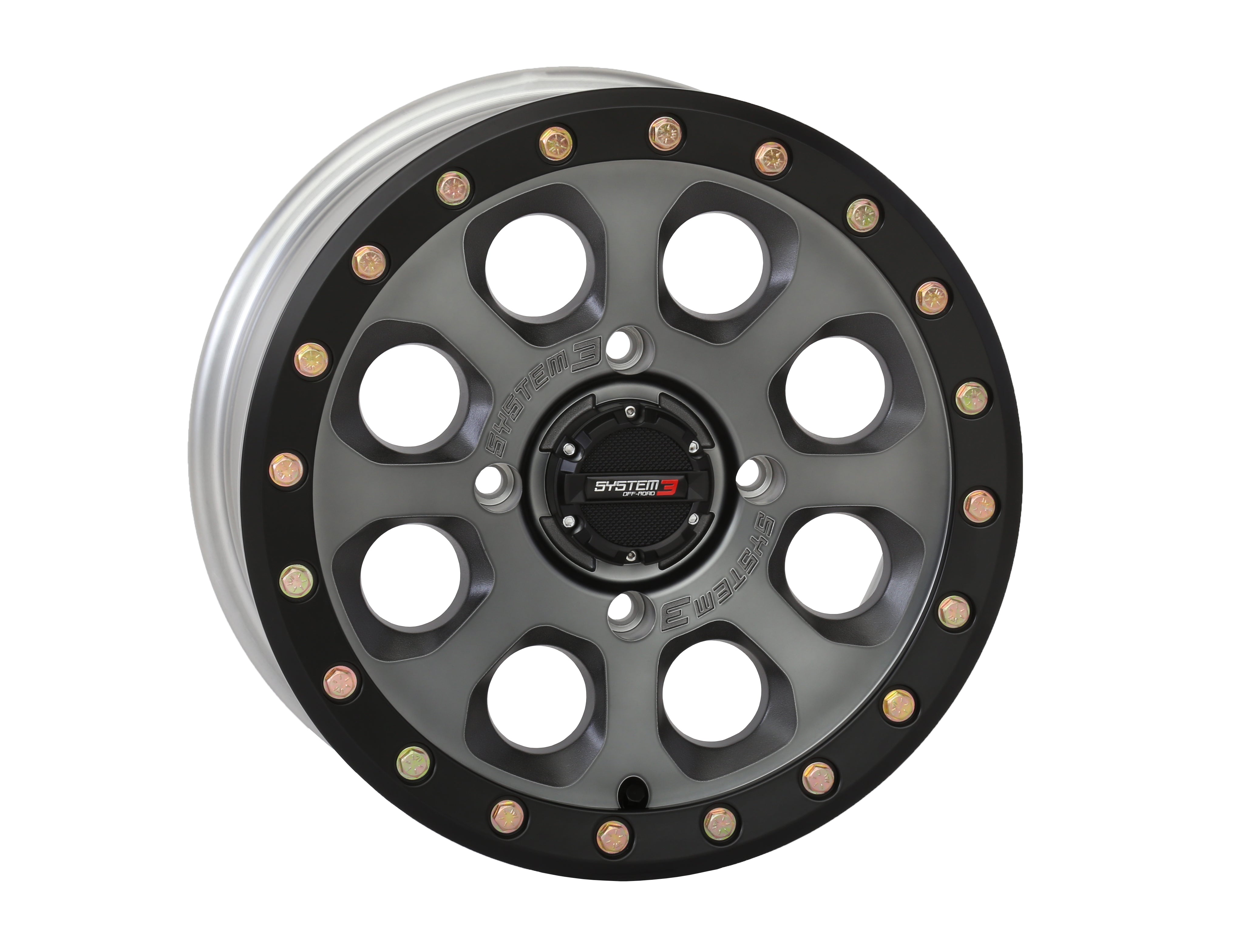 Sb7 Bl Wheel 14x7 4+3 (+10mm) 4/137 Matte Titanium – PlanetSXS.com