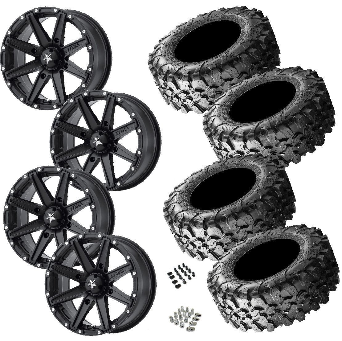 MSA M33 Clutch on Maxxis Carnivores – PlanetSXS.com